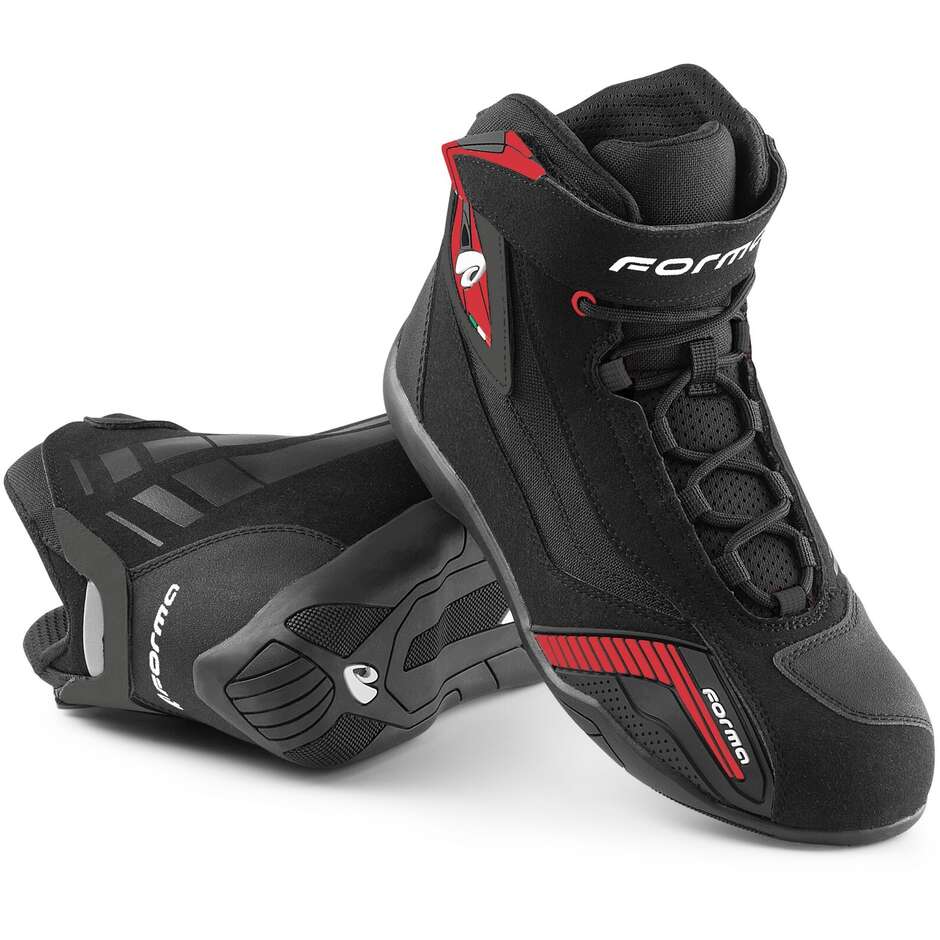 Scarpe Forma Genesis CE nere e rosse – La Casa del Motociclista
